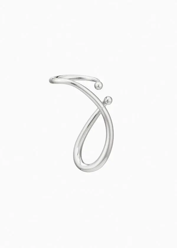 Charlotte Chesnais Petite Mirage Cuff - Silver