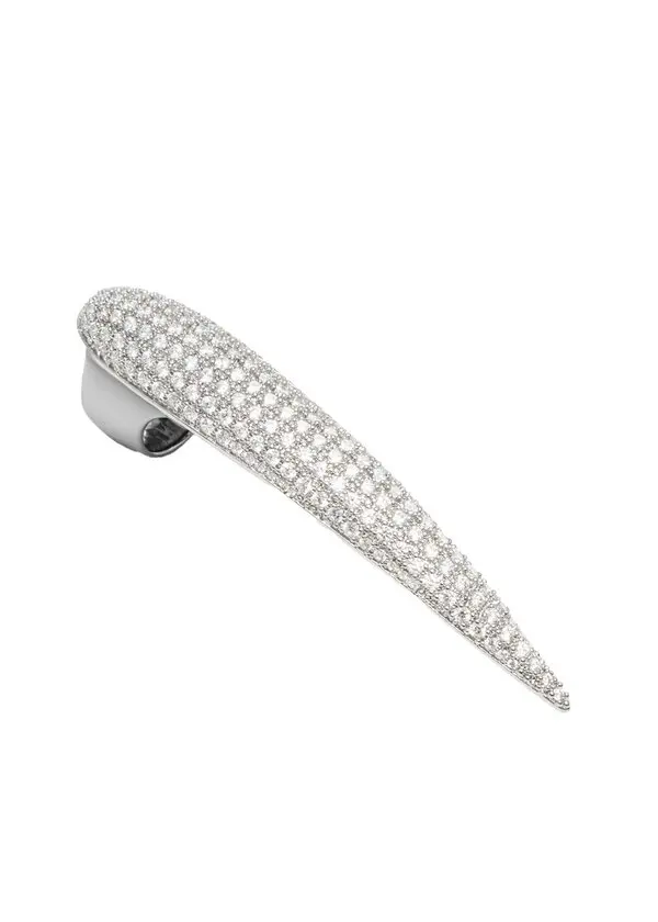 Hugo Kreit Nail Gem Ring - Silver