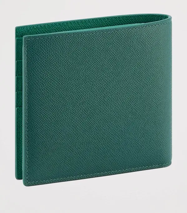 BVLGARI Leather Compact Wallet