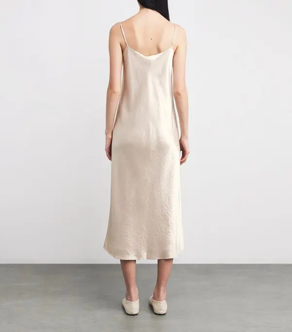 Vince Sleeveless Slip Midi Dress