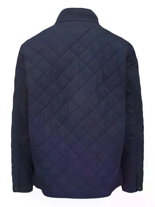 Peter Millar Diamond-quilted Jacket - Blue