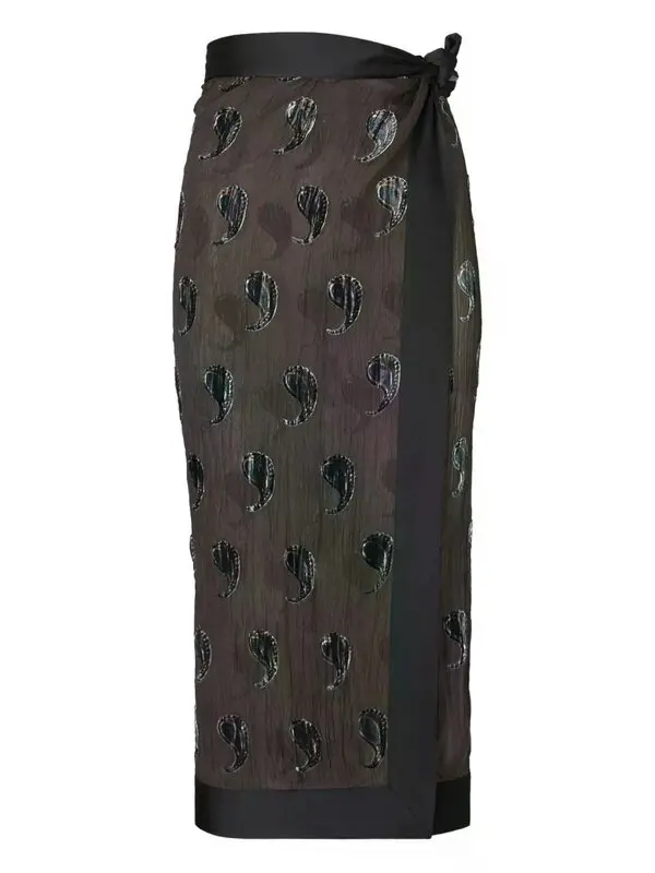 Tory Burch Paisley Pareo - Brown