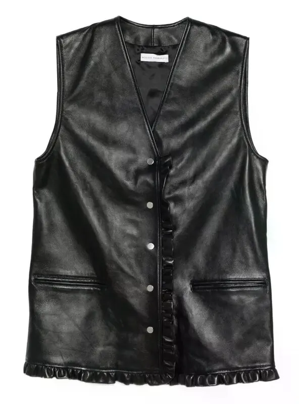 NICCOLO PASQUALETTI Lea Gala Leather Gilet