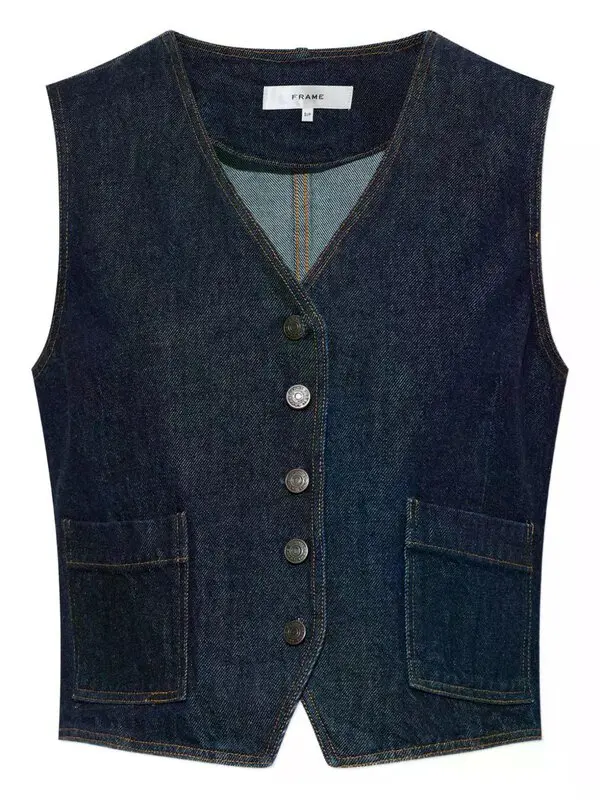FRAME Waistcoat - Blue