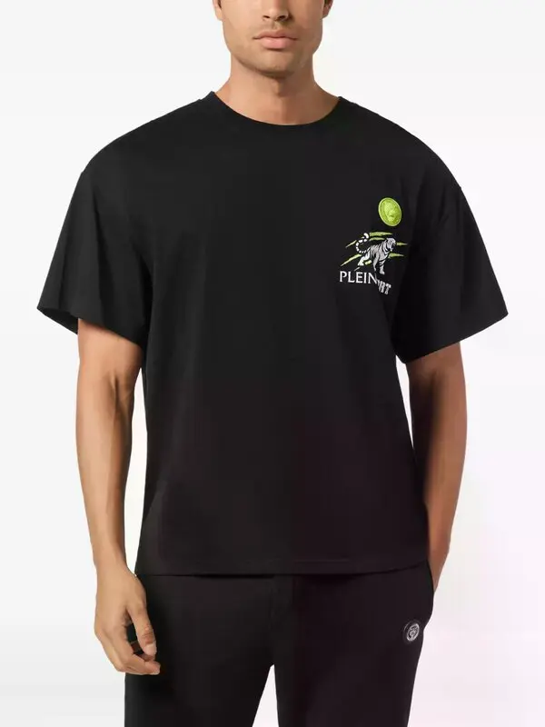 PLEIN SPORT Tiger-scratch Print T-shirt