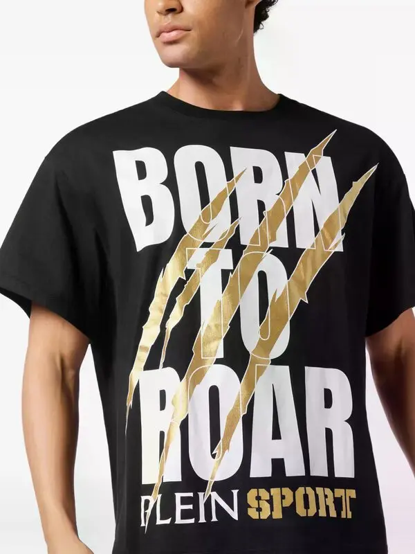 PLEIN SPORT Claw-print T-shirt