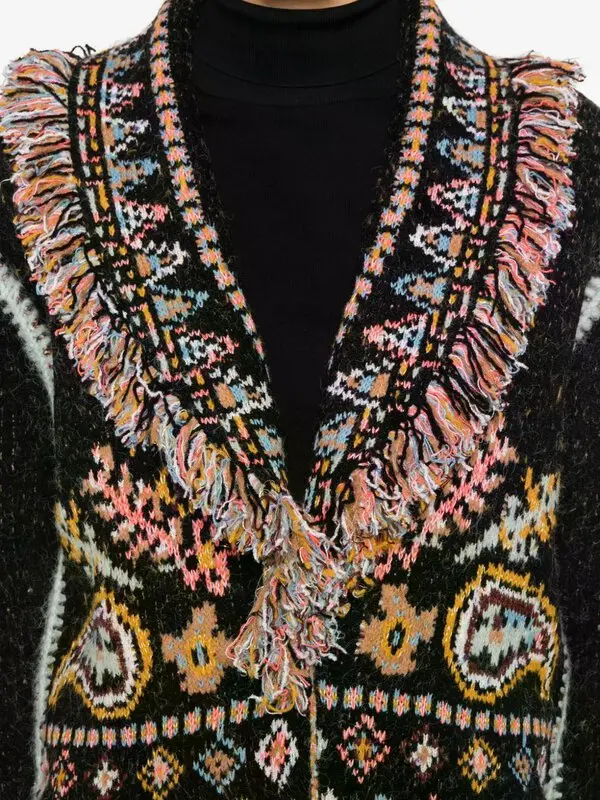 CECILIA PRADO Isadora Fringed Cardigan