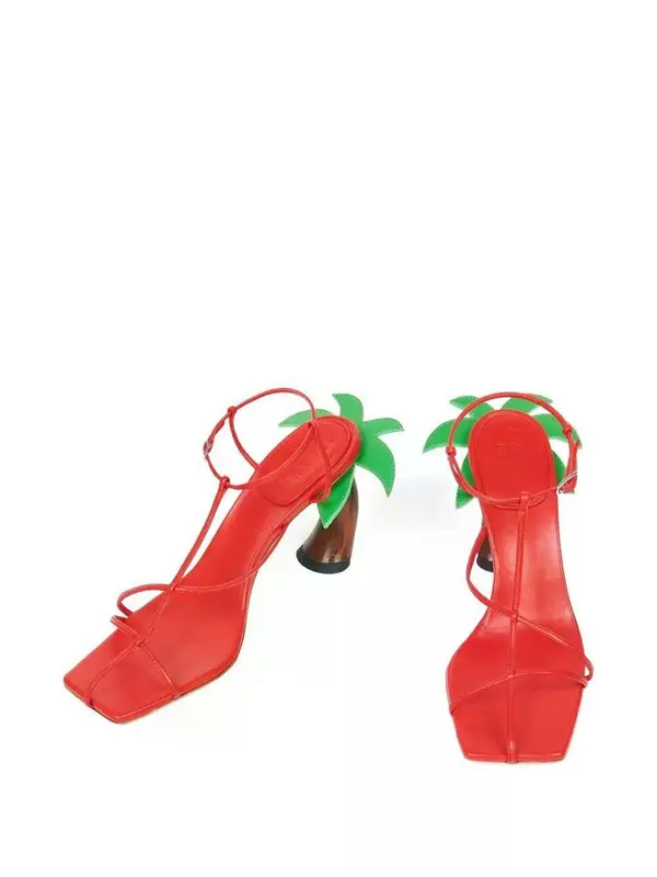 A.W.A.K.E. Mode 90mm Bianca Wooden Pumps
