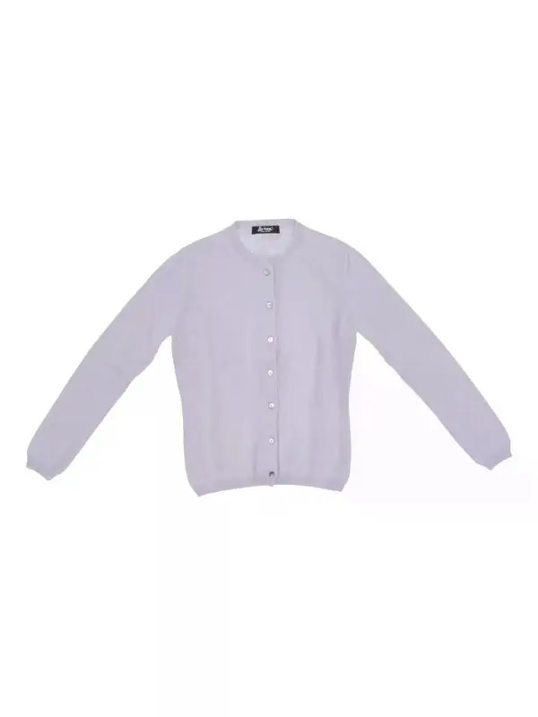LA ROSE Cashmere Button Cardigan
