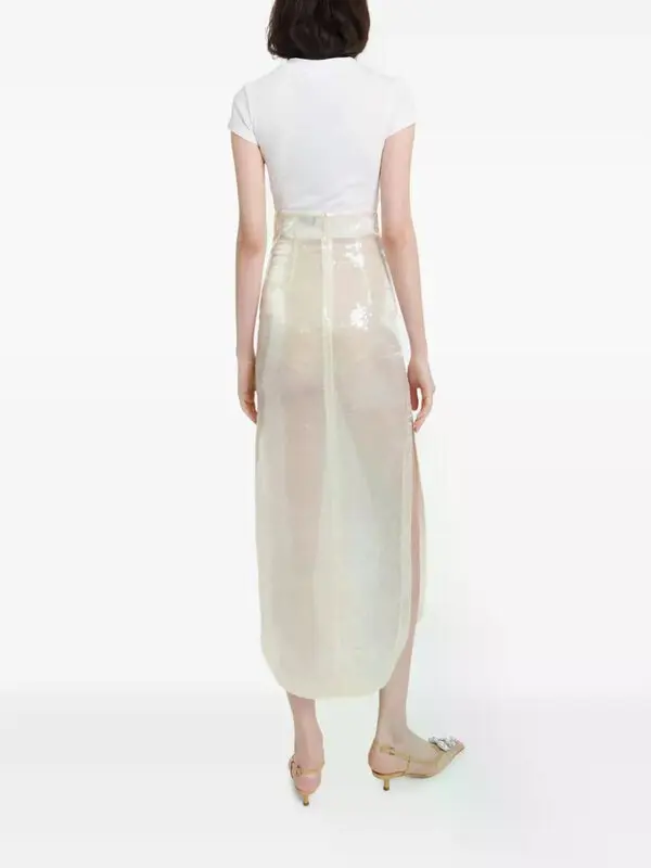 A.W.A.K.E. Mode Sequin Slit Skirt