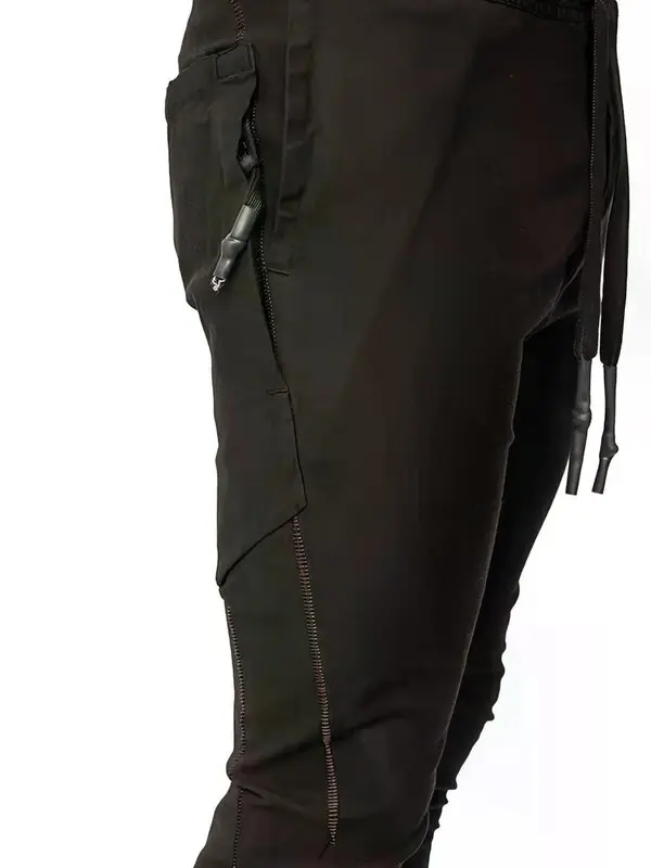 69 Armure Drawstring Trousers With Zip Detailing