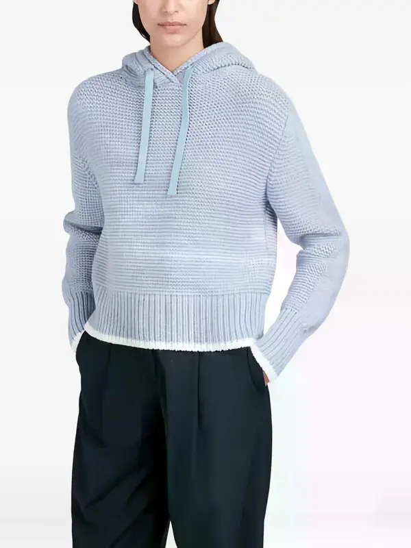 Paul & Shark Knitted Hoodie With Drawstring