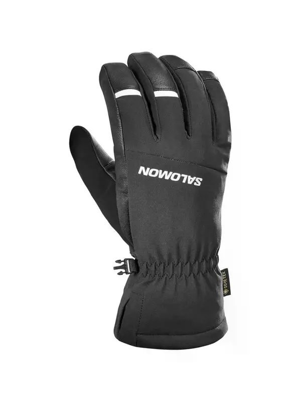 SALOMON Logo Stripe Gloves - Black