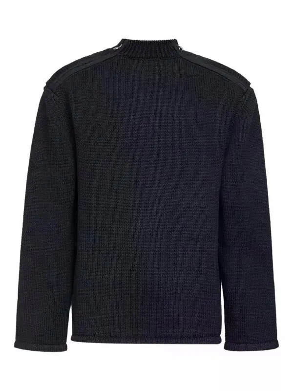 PEACEMAKER OAMC Metal Zip Raglan Sleeve Sweater