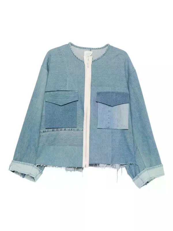 KURO Remake Mark Ii Frayed Denim Jacket