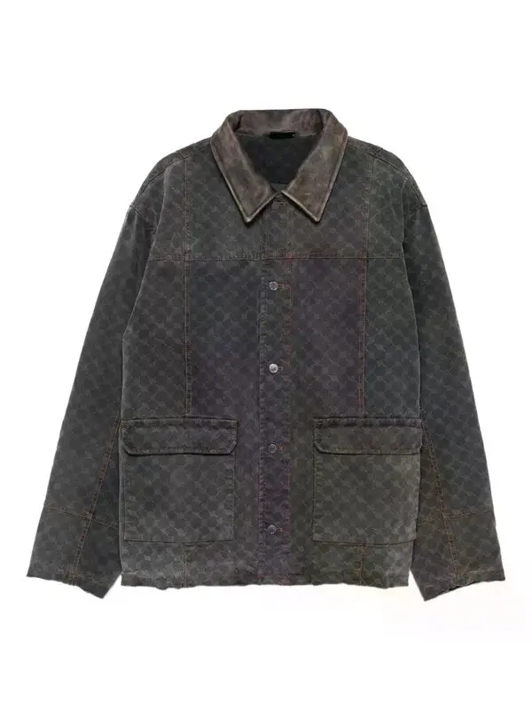 DAILY PAPER Patterned Pocket Jacket - Grey