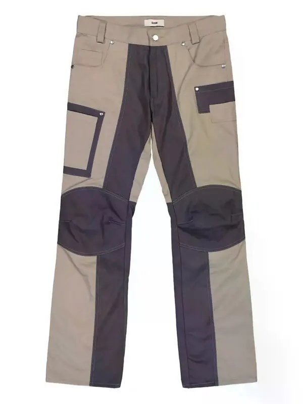 GMBH Paneled Knee-patch Cargo Trousers