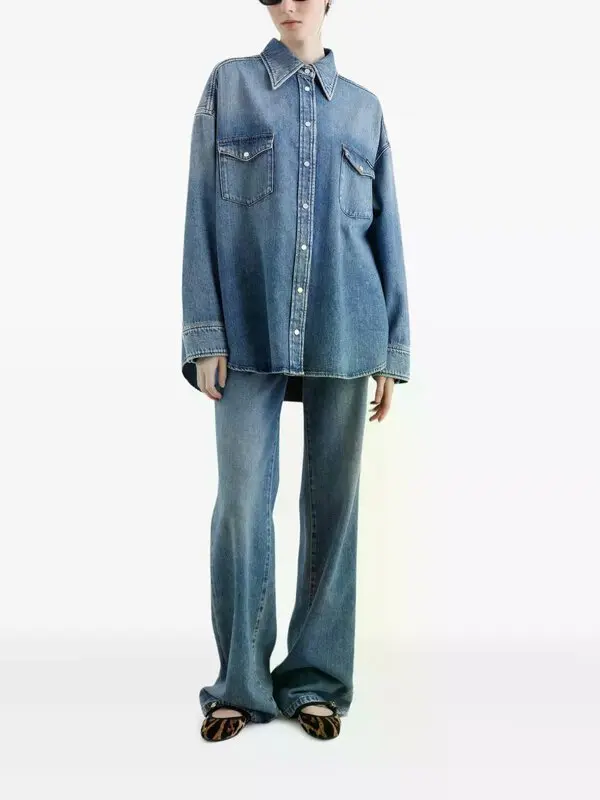 Dolce & Gabbana Oversized Denim Shirt