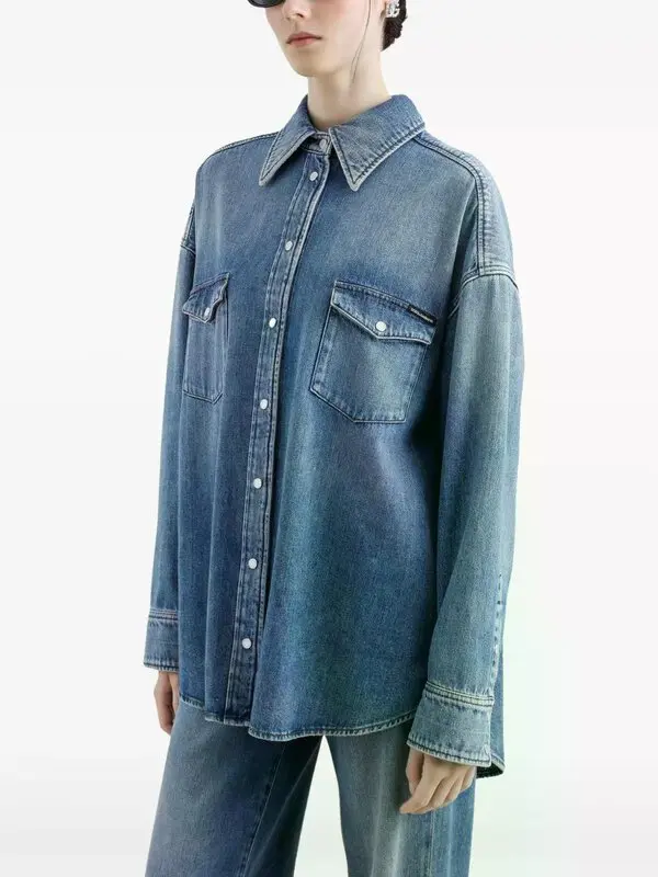 Dolce & Gabbana Oversized Denim Shirt