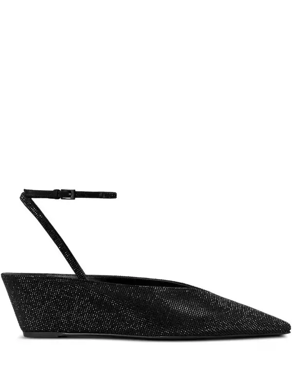 Tory Burch Pavé Wedge Pumps