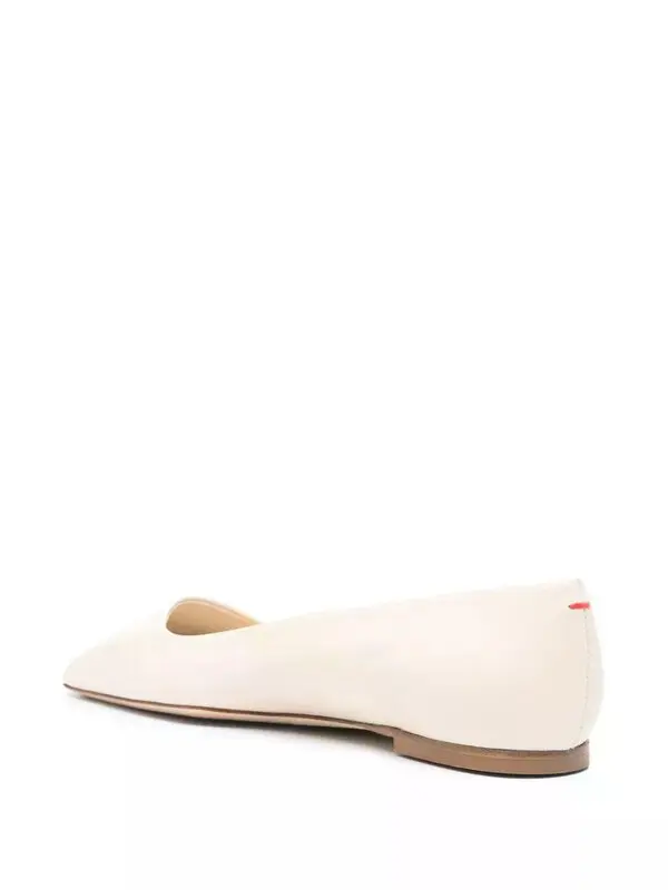AeydĒ Matti Leather Ballerina Shoes