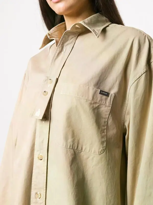 LANVIN Oversized Long Sleeve Shirt