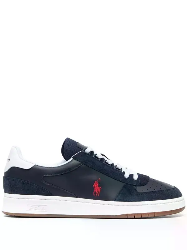 Polo Ralph Lauren Court Suede Trim Sneakers
