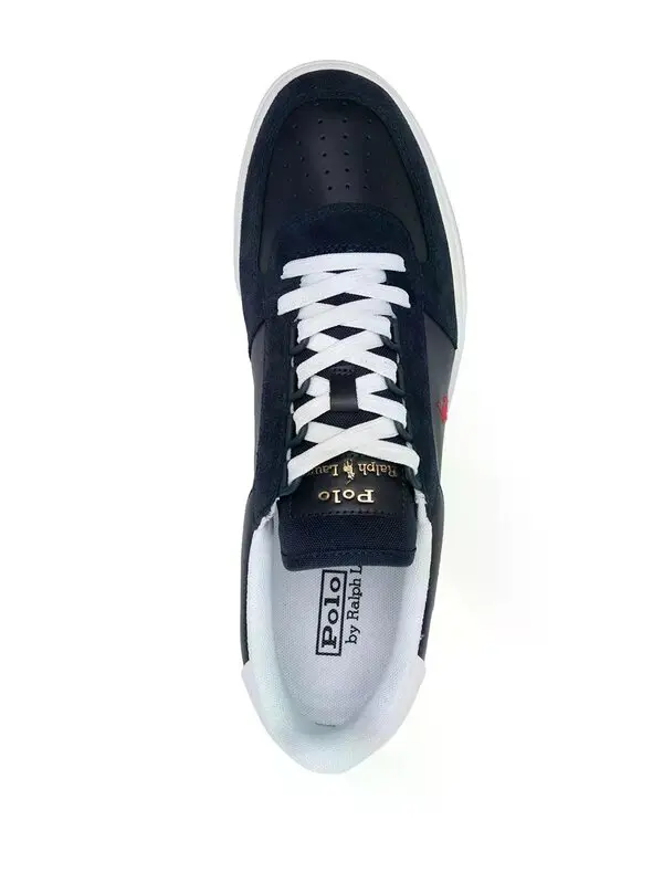 Polo Ralph Lauren Court Suede Trim Sneakers