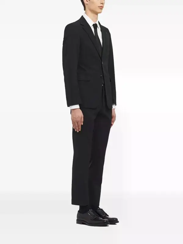 Prada Single-breasted Suit - Black