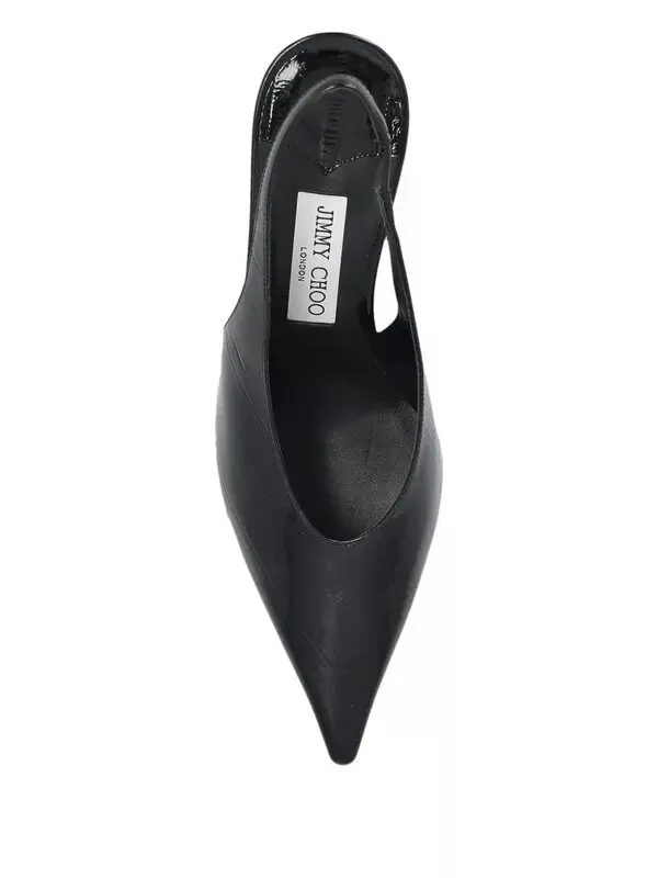 JIMMY CHOO 95mm Isa Pointed Slingback Pumps