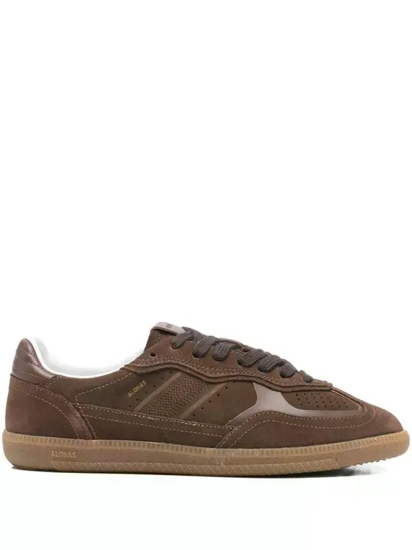 ALOHAS Perforated Detail Lace-up Sneakers