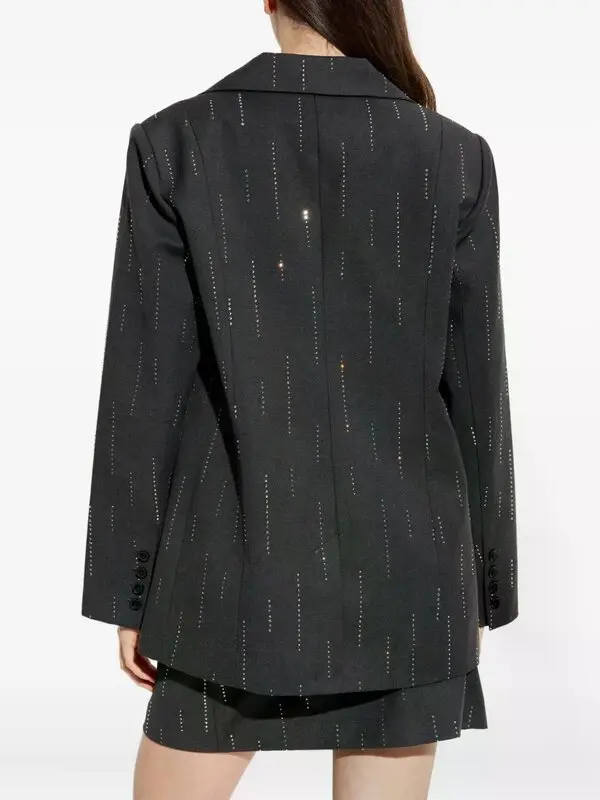 GESTUZ Embellished Blazer With Button Details