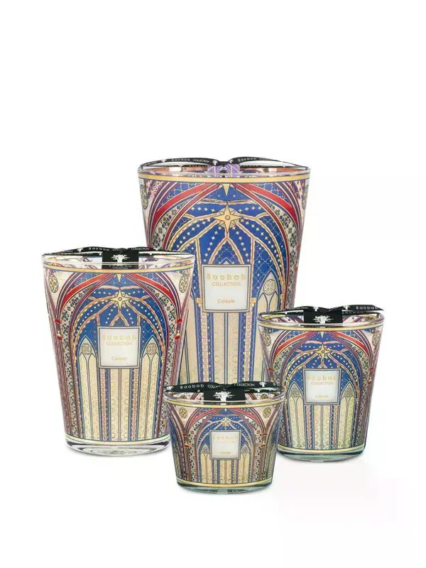 BAOBAB COLLECTION Céleste Patterned Candle