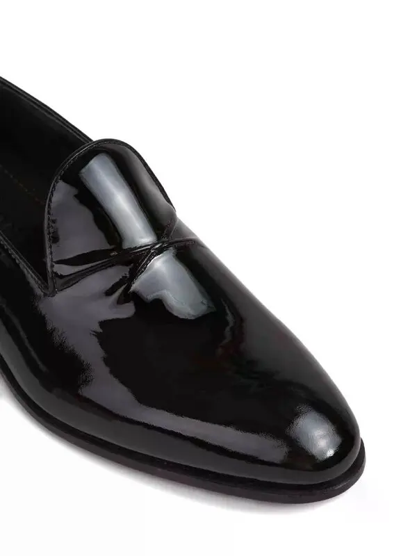Bontoni Barone Tux Leather Loafers