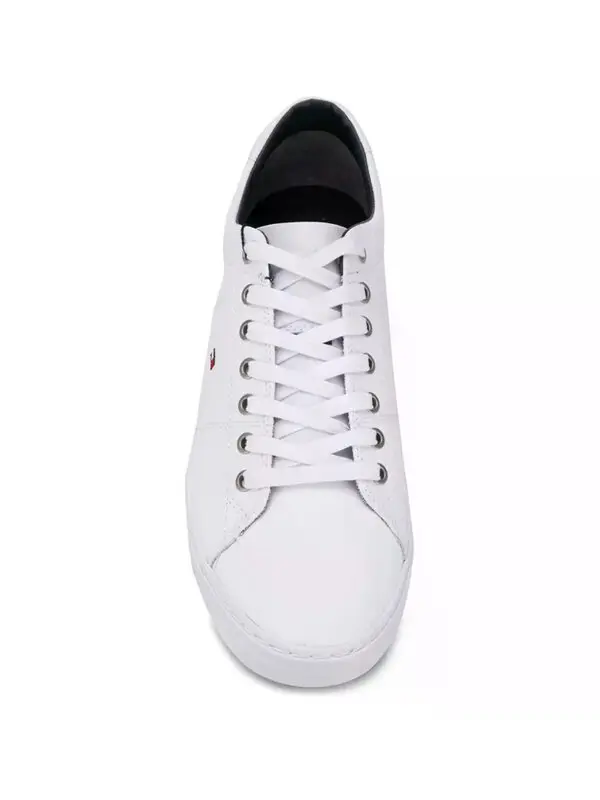 Tommy Hilfiger Low Lace-up Leather Sneakers