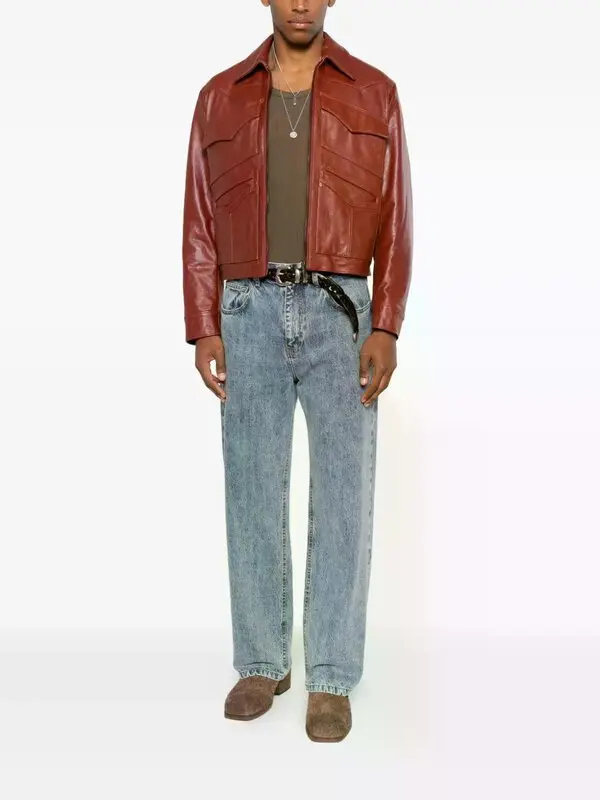 SECOND / LAYER Leota Leather Jacket
