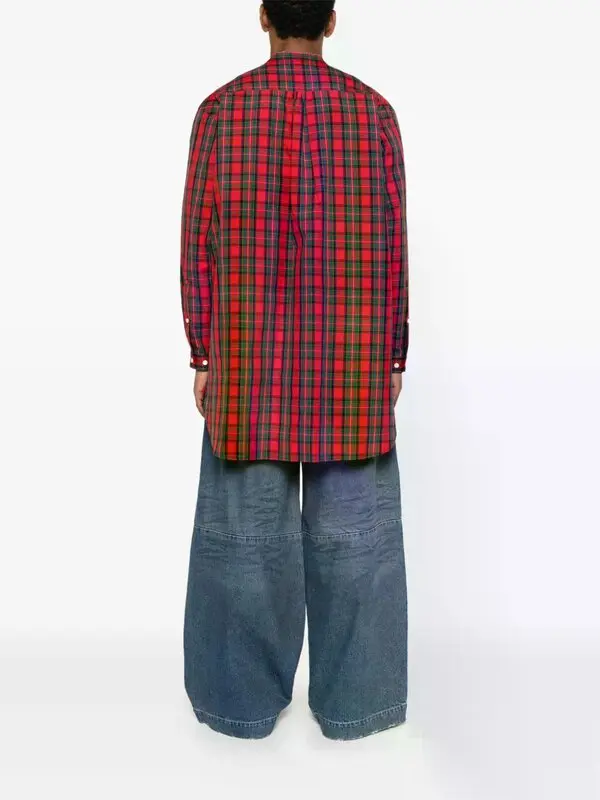 Undercover Plaid Pocket Shirt