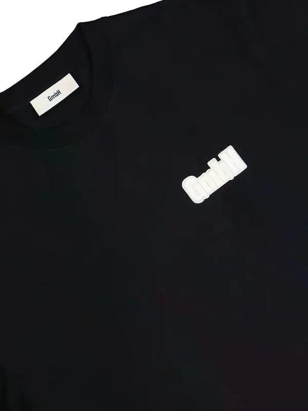 GMBH Embroidered Cutout Logo T-shirt