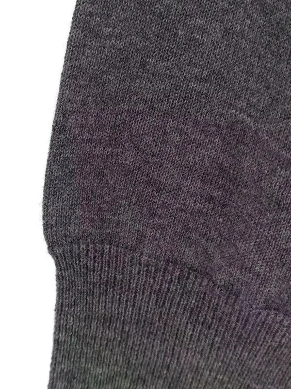 Zegna V-neck Fine Knit Sweater