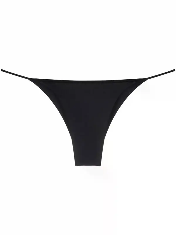 LA REVECHE Halima Low-rise Bikini Bottoms - Black
