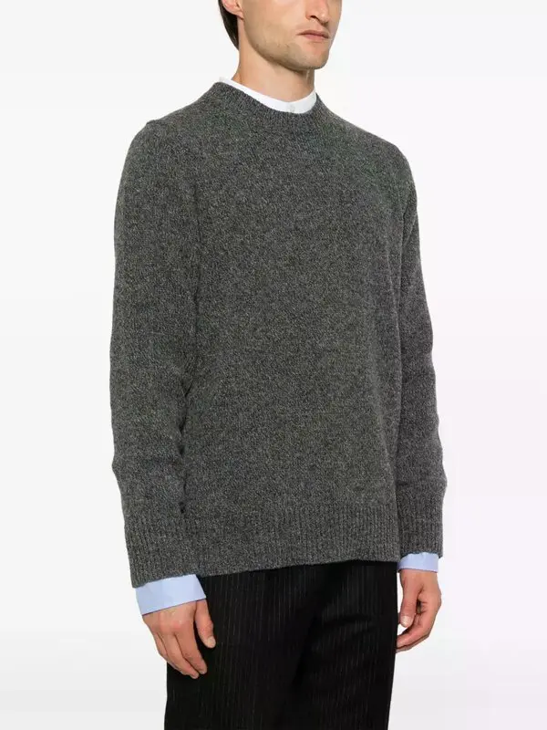MAISON MARGIELA Wool Knit Crew Neck Sweater