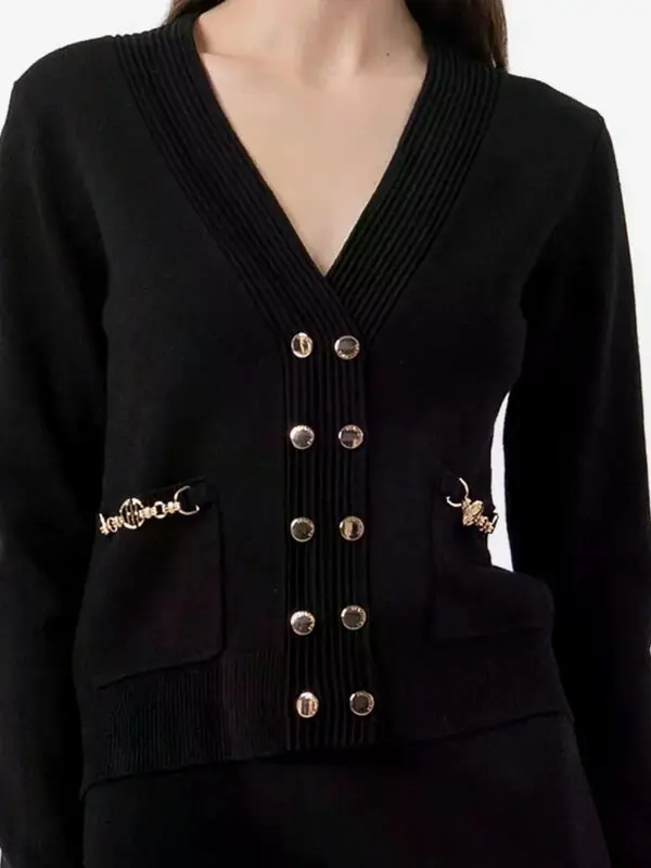 FRACOMINA Button Patch-pocket Cardigan