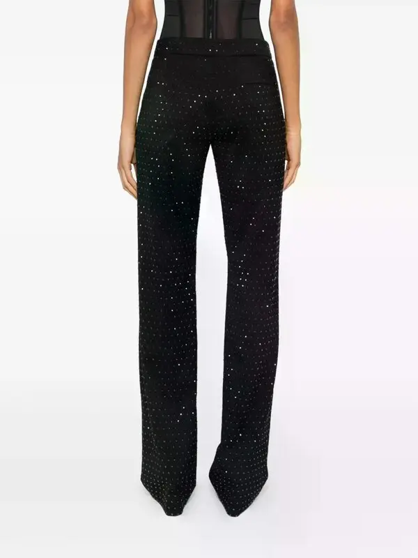 Andamane Embellished Straight Leg Trousers