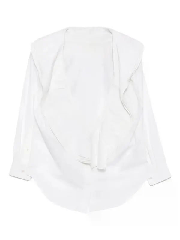 Toga Layered Blouse With Buttoned Cuffs