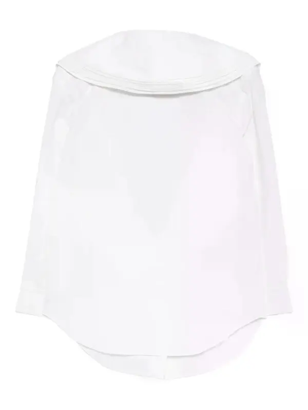 Toga Layered Blouse With Buttoned Cuffs