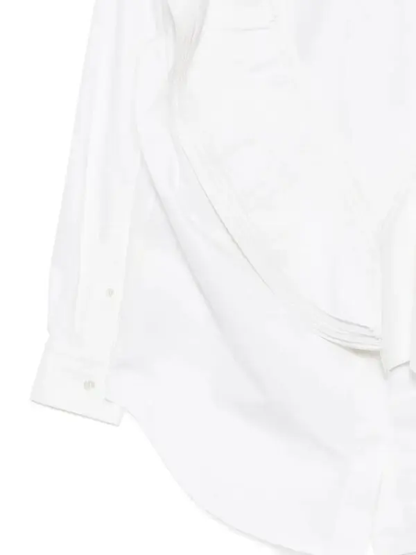Toga Layered Blouse With Buttoned Cuffs