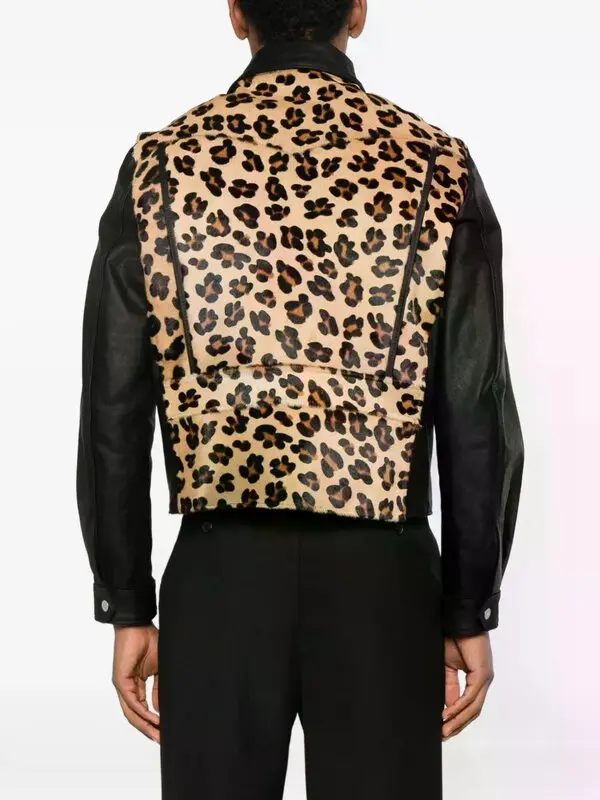 SECOND / LAYER Phreak Leopard-print Jacket