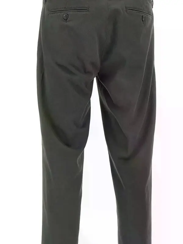 RE-HASH Cuffed-hem Chinos - Grey