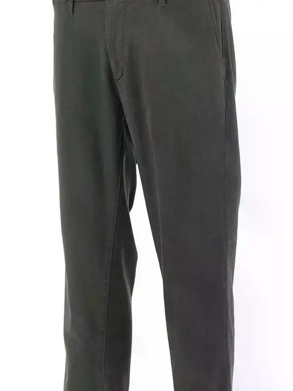 RE-HASH Cuffed-hem Chinos - Grey