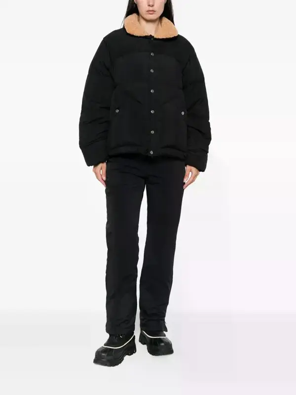 Pyrenex Corduroy Collar Quilted Jacket